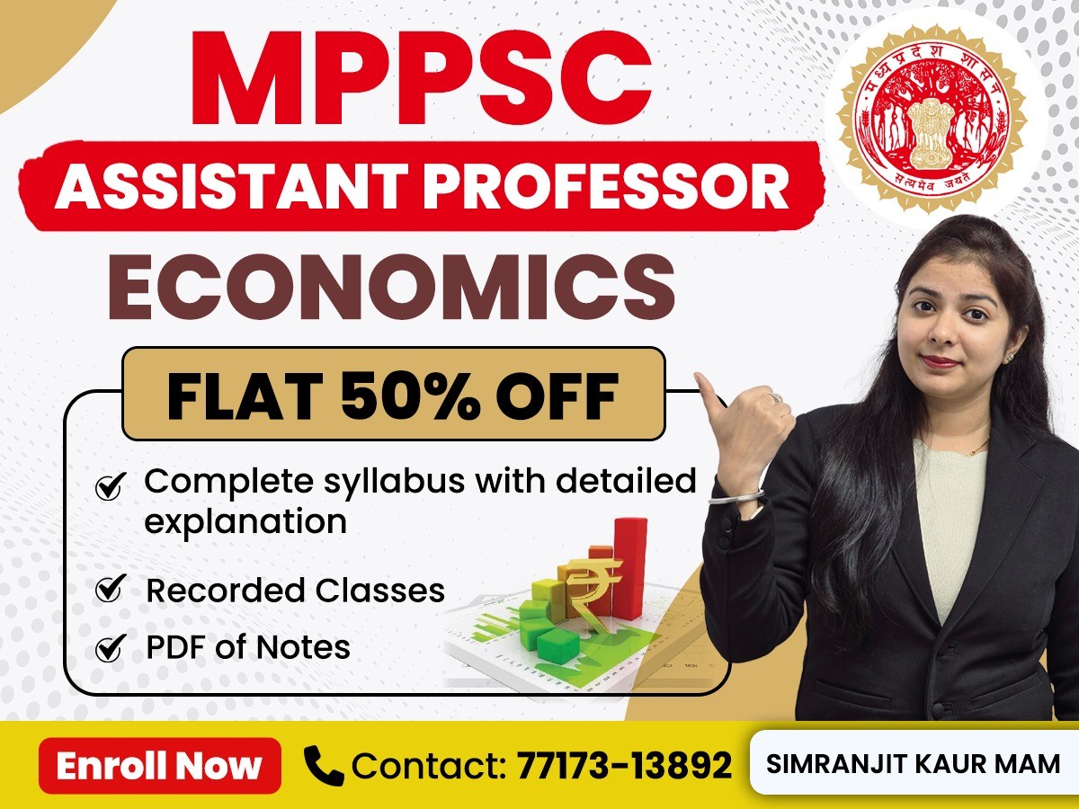 Economics | MPPSC Assistant Professor | Complete Syllabus With Detailed Explanation | Simranjit ...